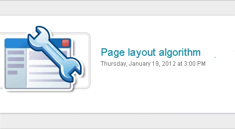 Page layout algorithm (אלגוריתם פריסת עמוד) – כמה מודעות זה כבר יותר ...